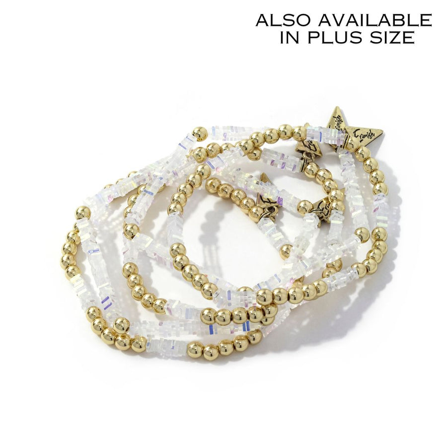 Erimish Stackable Bracelets, Stacked Bracelets