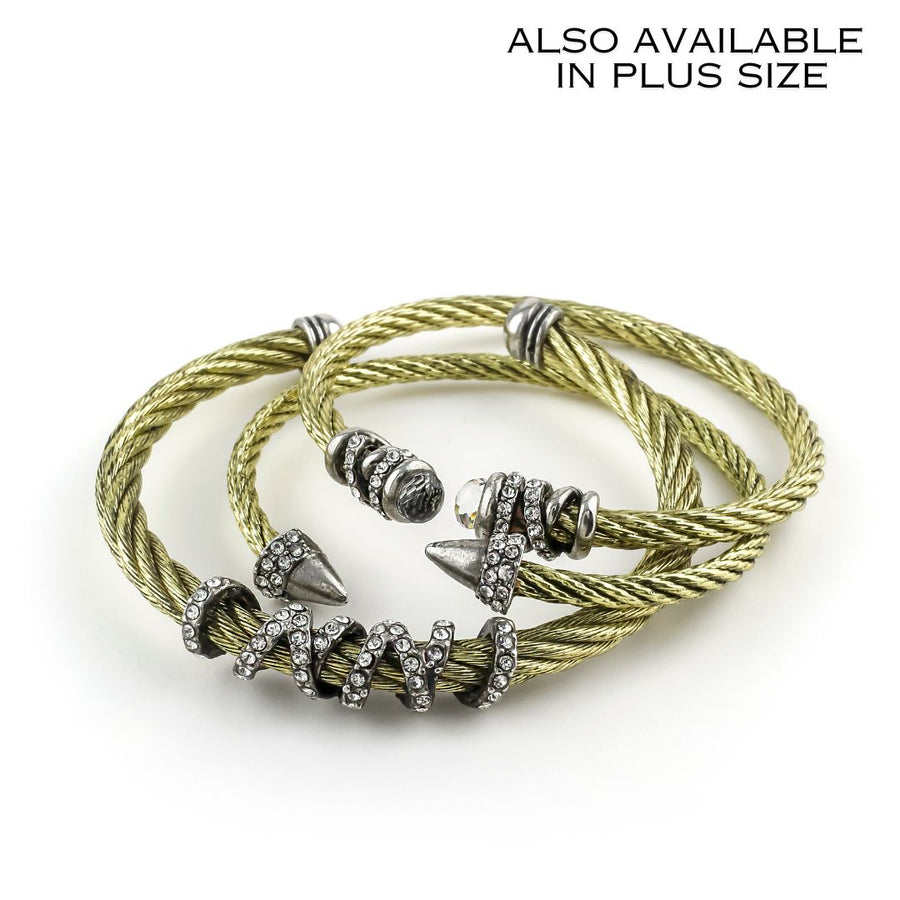 Erimish Stackable Bracelets, Stacked Bracelets