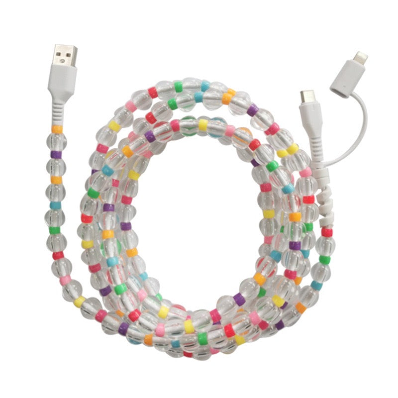 Beaded Phone Charger Nerds PRE-ORDER SHIPDATE 3/28/25 – Erimish
