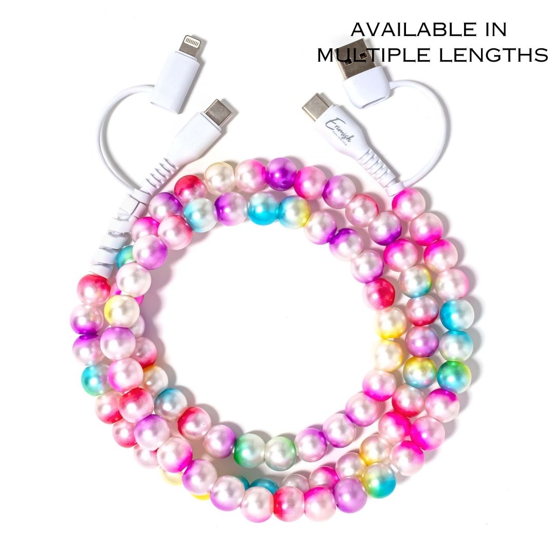 Beaded Phone Charger Unicorn – Erimish