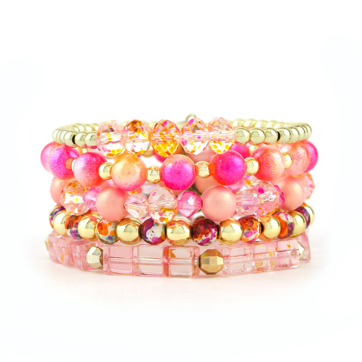 Erimish Stackable Bracelets, Stacked Bracelets