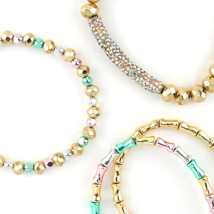 Erimish Stackable Bracelets, Stacked Bracelets