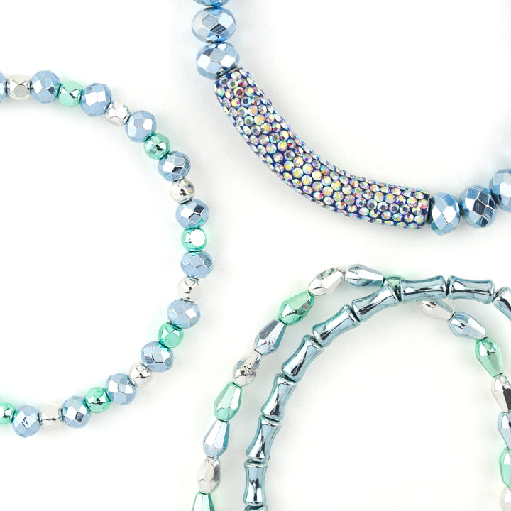 Erimish Stackable Bracelets, Stacked Bracelets