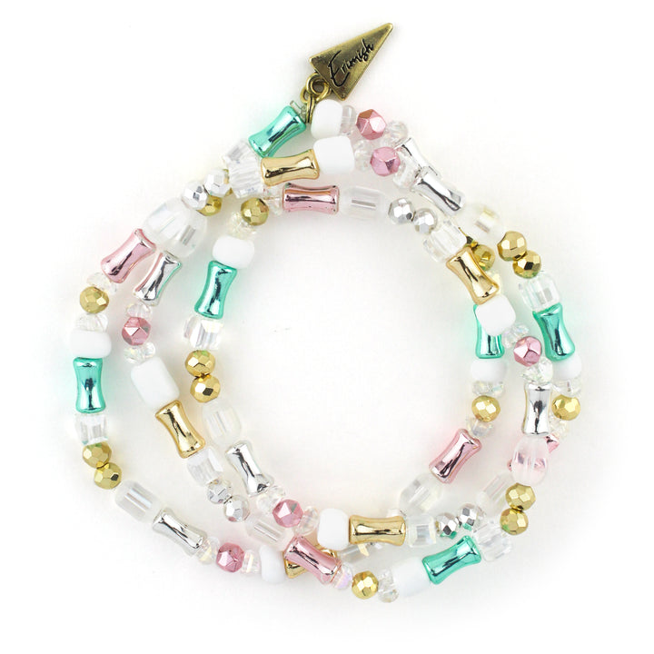 Erimish Stackable Bracelets, Stacked Bracelets