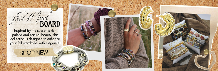 Erimish Stackable Bracelets, Stacked Bracelets