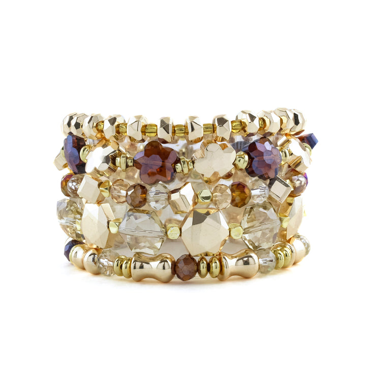 Erimish Stackable Bracelets, Stacked Bracelets