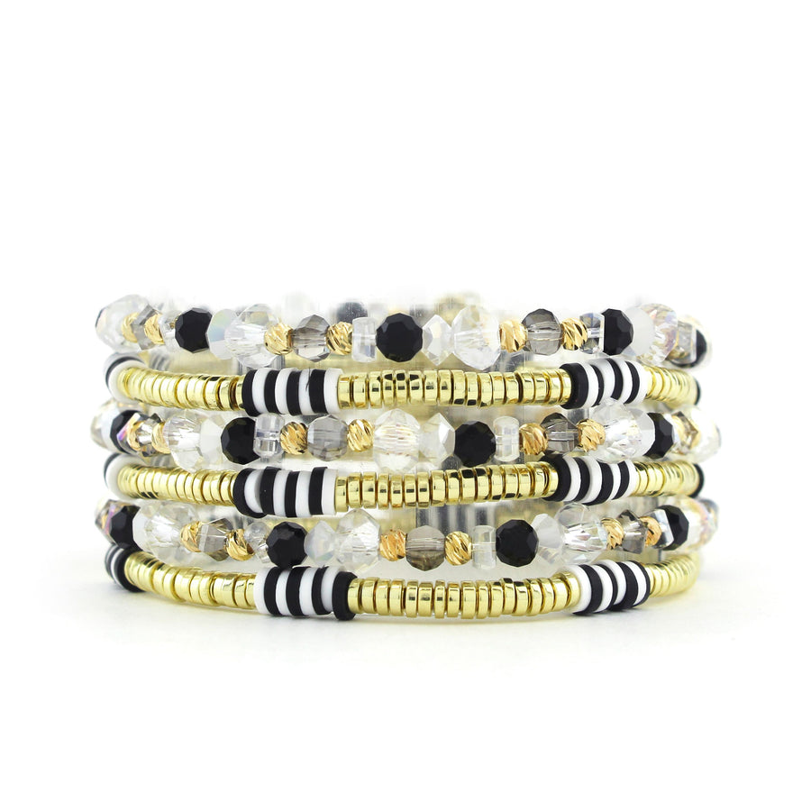 Erimish Stackable Bracelets, Stacked Bracelets