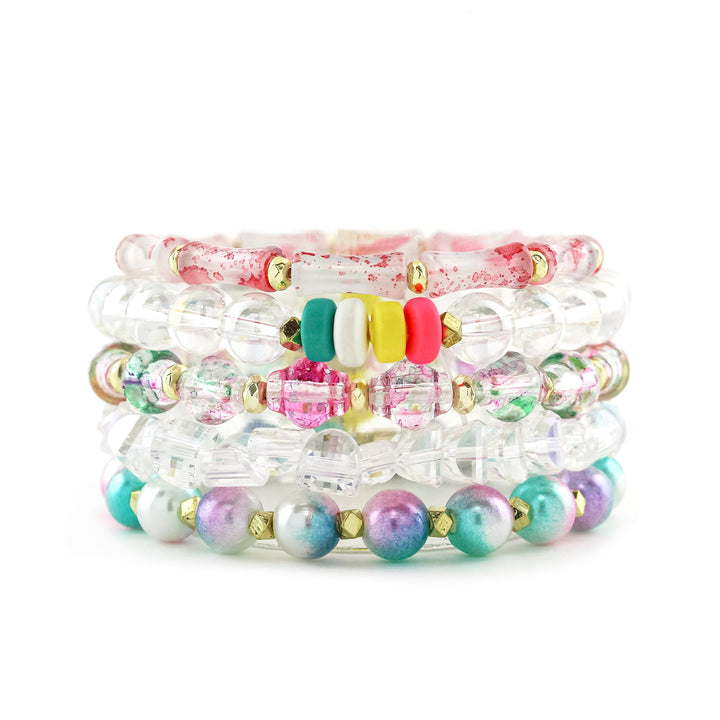 Erimish Stackable Bracelets, Stacked Bracelets