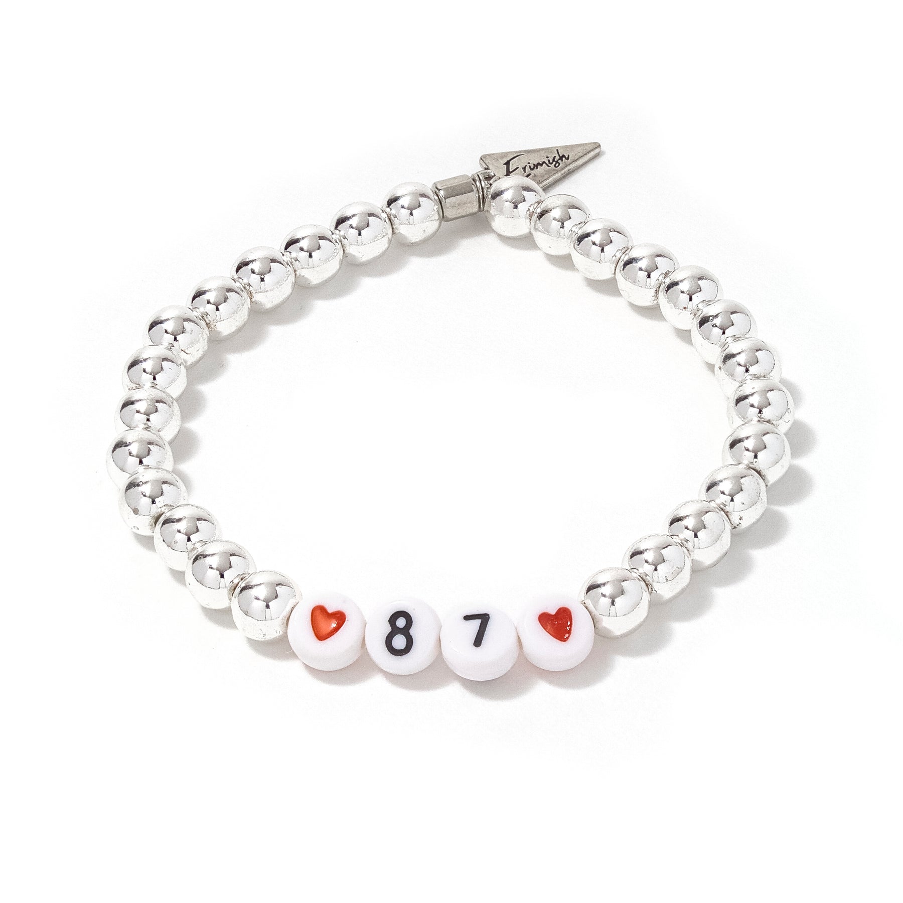 Number + Heart Custom Bracelet – Erimish