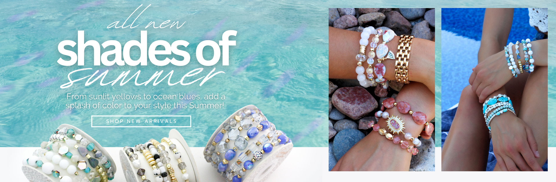 Erimish Stackable Bracelets, Stacked Bracelets