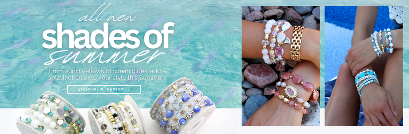 Erimish Stackable Bracelets, Stacked Bracelets