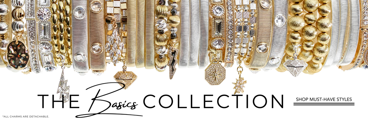 Erimish Stackable Bracelets, Stacked Bracelets