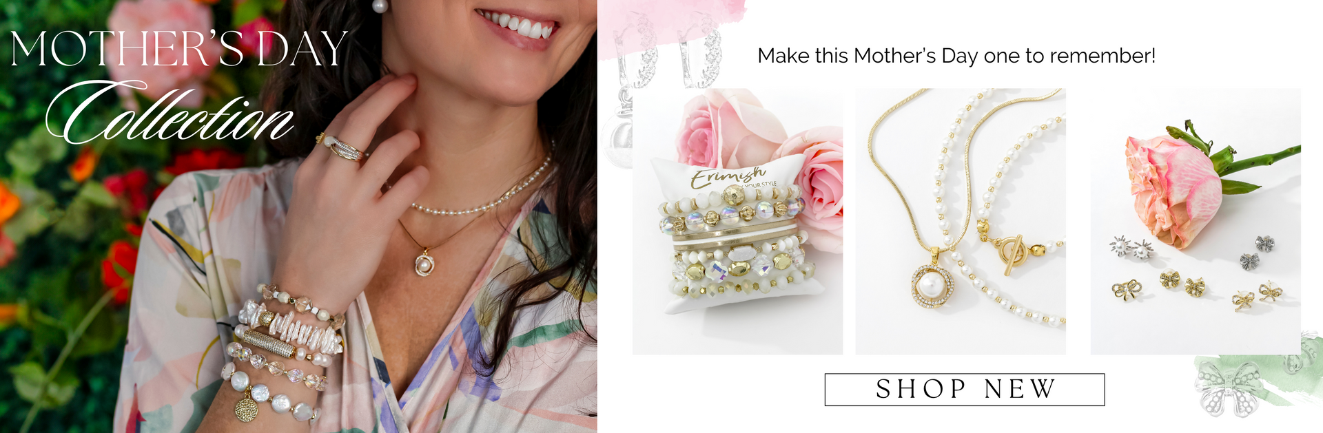 Erimish Stackable Bracelets, Stacked Bracelets