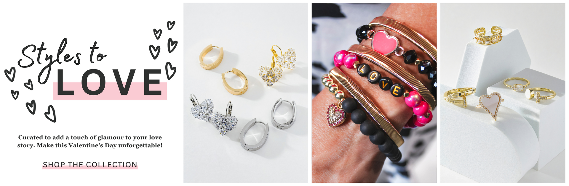 Erimish Stackable Bracelets, Stacked Bracelets